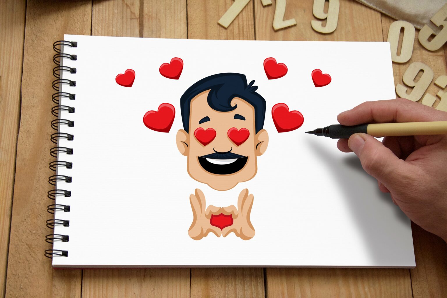 17 Man Emoticon Or Stickers Character Collection – MasterBundles