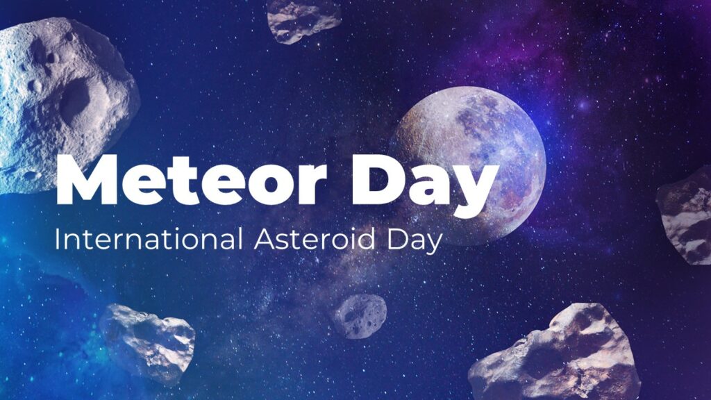 Meteor Day International Asteroid Day Presentation – MasterBundles