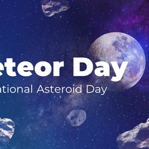 Meteor Day International Asteroid Day Presentation | MasterBundles