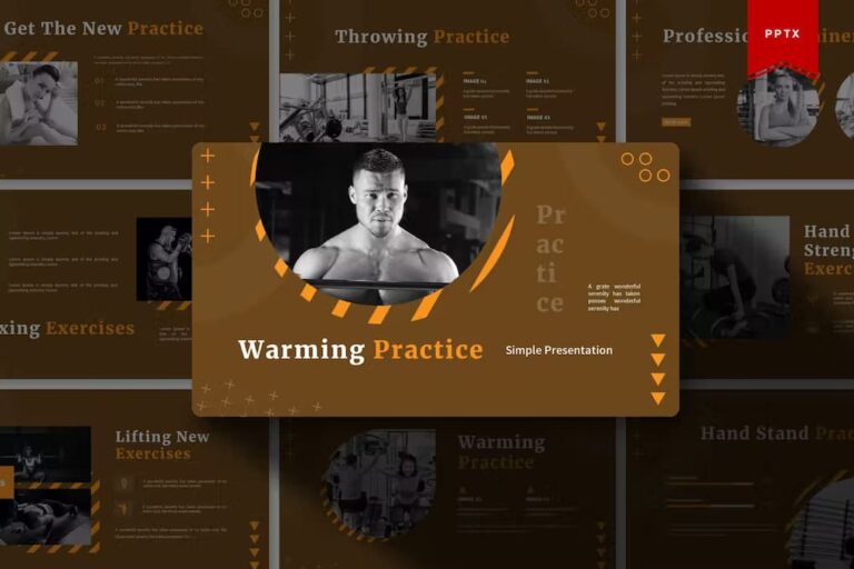 Warming Practices Powerpoint Template – MasterBundles