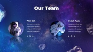 Meteor Day International Asteroid Day Presentation | MasterBundles