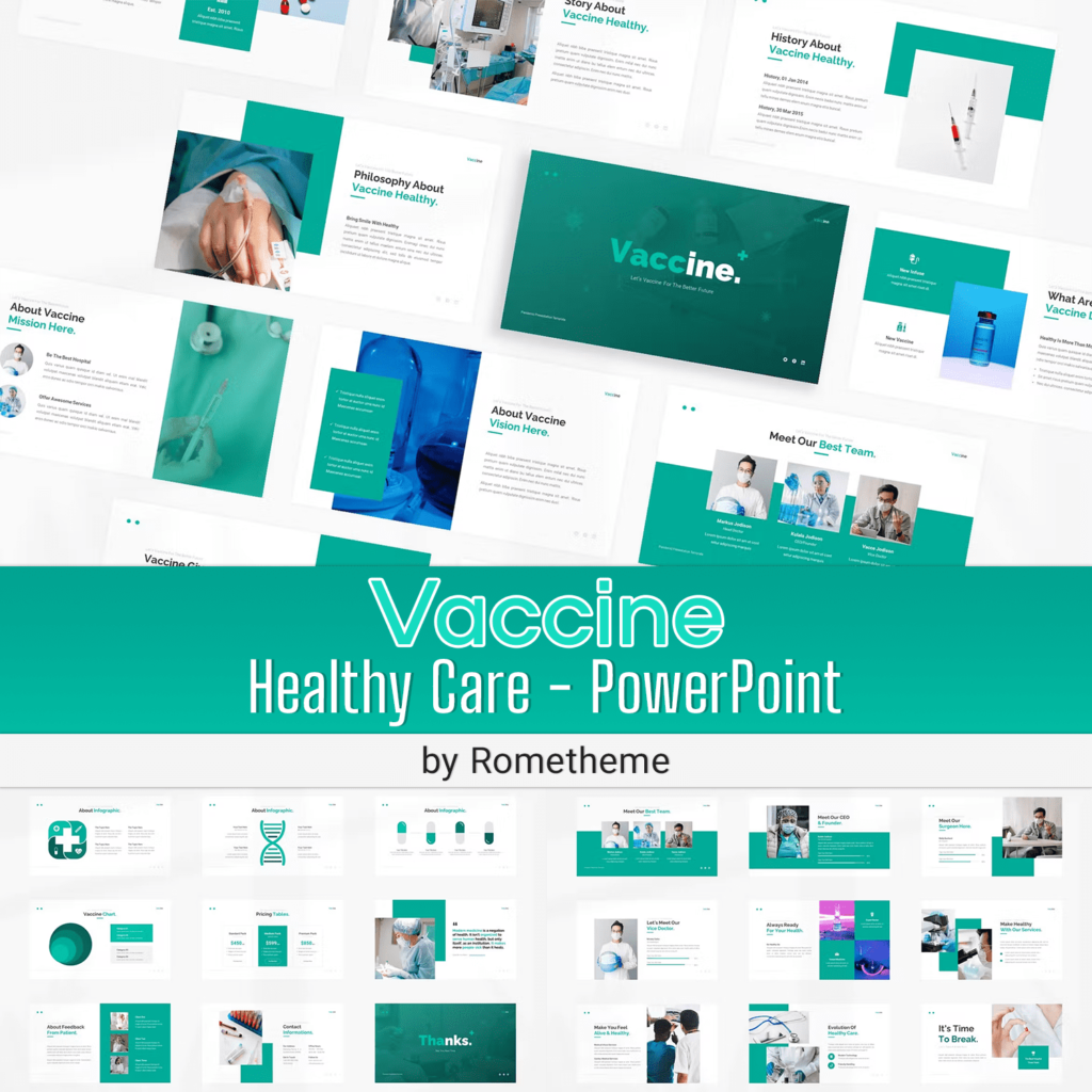 Vaccine Healthy Care - PowerPoint – MasterBundles