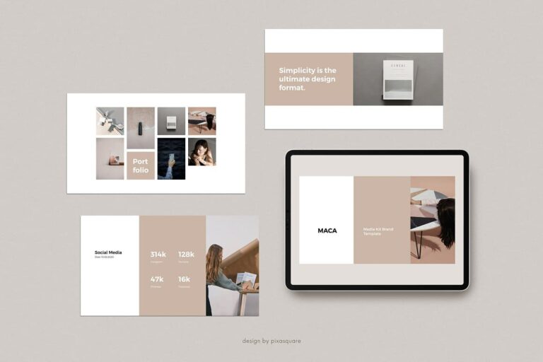 MACA - Keynote Media Kit Template – MasterBundles
