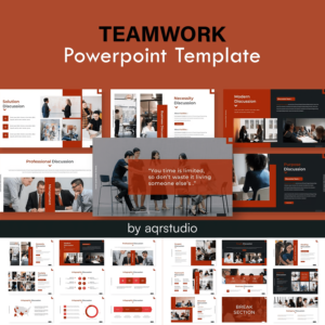 Teamwork- PowerPoint Template | MasterBundles