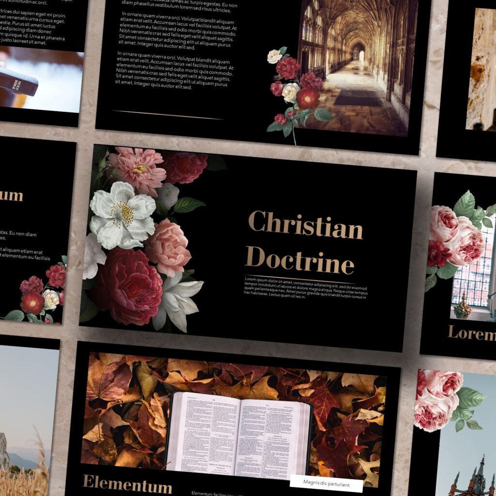 Christian Doctrine Powerpoint Template – MasterBundles