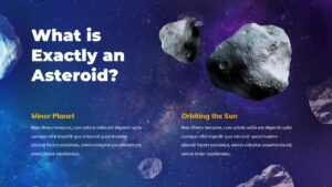 Meteor Day International Asteroid Day Presentation | MasterBundles