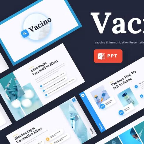 Vacino - Vaccine Powerpoint Template | Master Bundles
