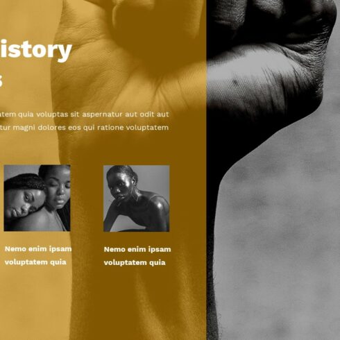 Black History Month Powerpoint Template | MasterBundles