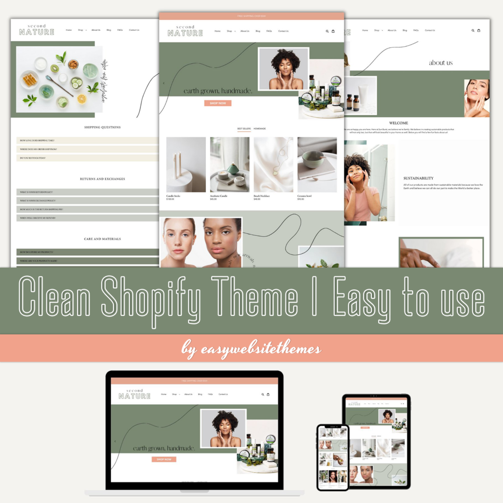 Clean Shopify Theme I Easy To Use – MasterBundles