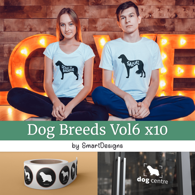 10 Dog Breeds Logos Vol.6 – MasterBundles