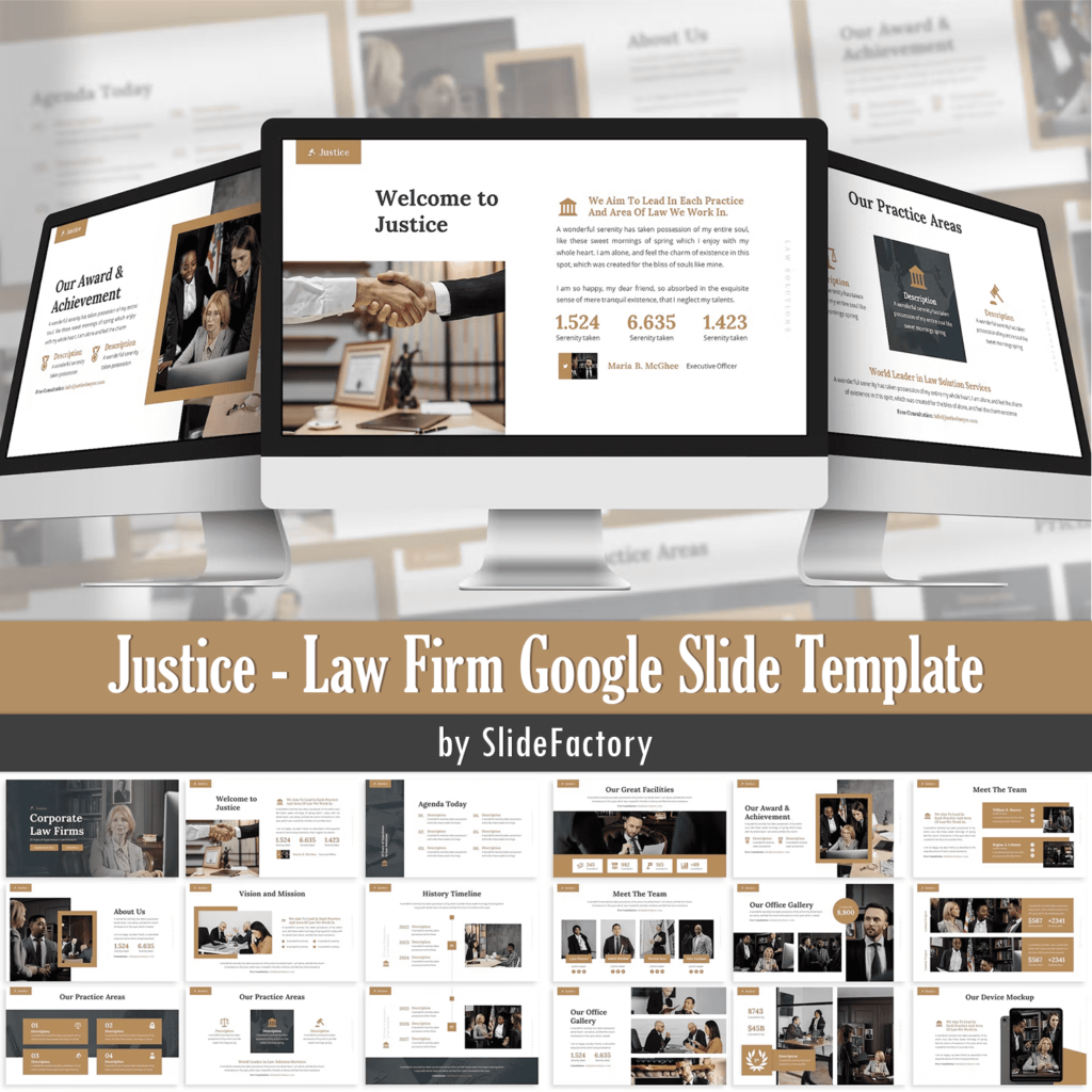 Justice - Law Firm Google Slide Template – MasterBundles