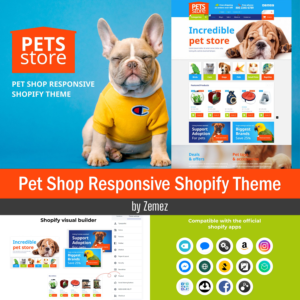 Pet Shop Responsive Shopify Theme – MasterBundles