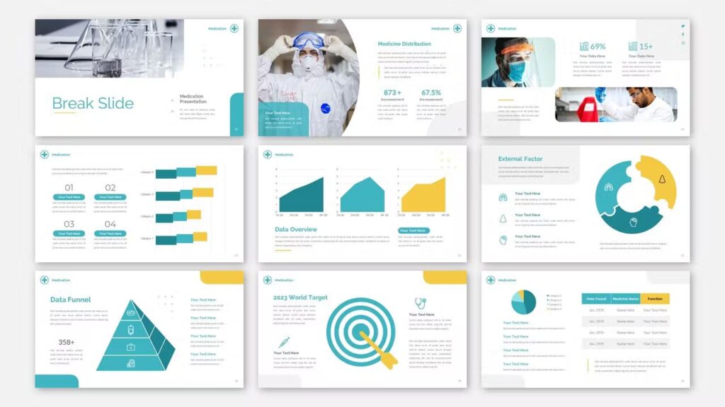 Medication - Healthcare Presentation Powerpoint – MasterBundles