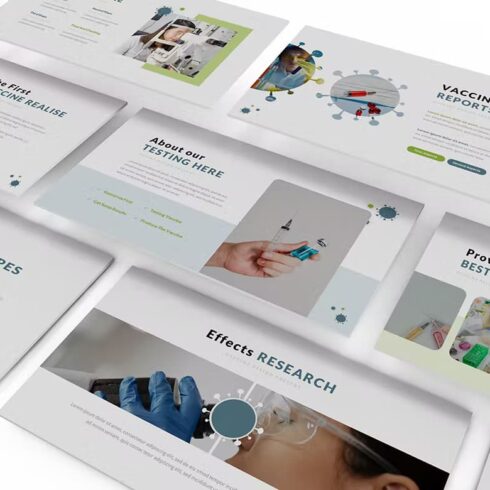 Vaccilabs Powerpoint Presentation Template | Master Bundles