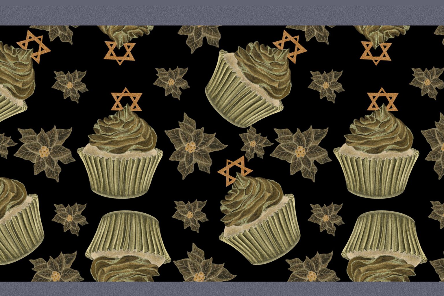 Hanukkah Trendy Seamless Pattern & Digital Paper – MasterBundles