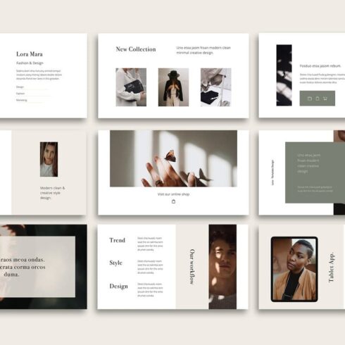LORA - Keynote Template – MasterBundles