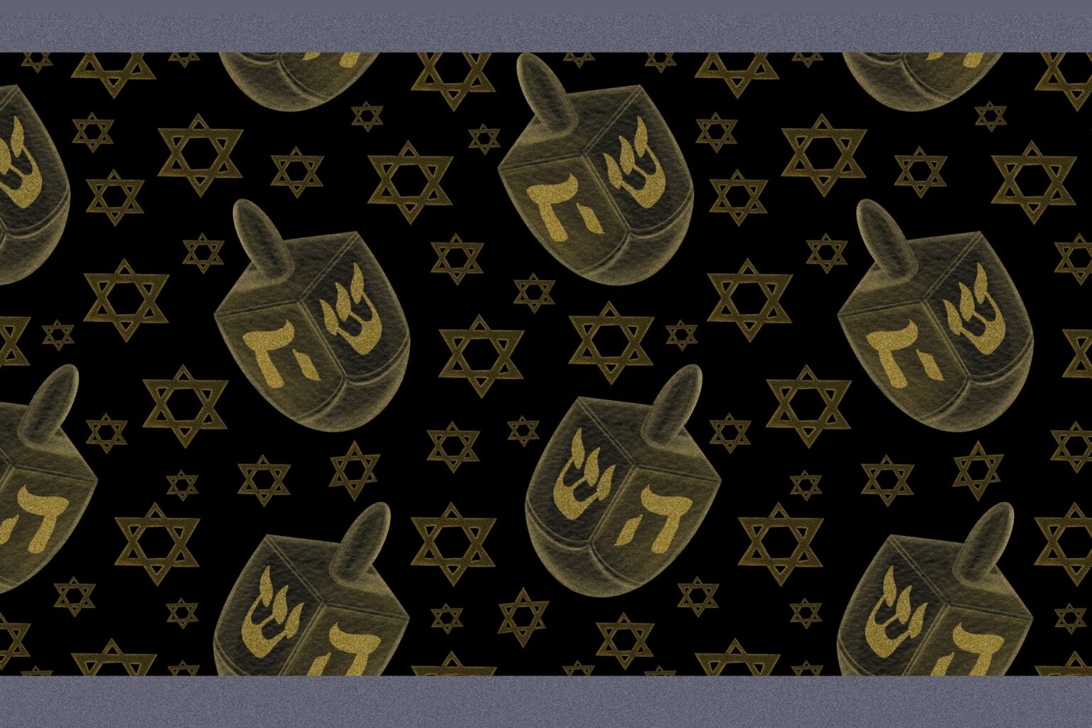 Hanukkah Trendy Seamless Pattern & Digital Paper – MasterBundles