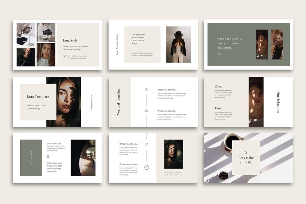 LORA - Keynote Template – MasterBundles