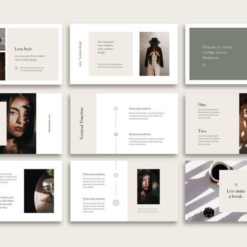 LORA - Keynote Template – MasterBundles