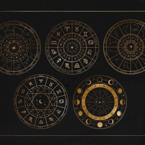 Zodiac Signs Constellation BUNDLE | Master Bundles