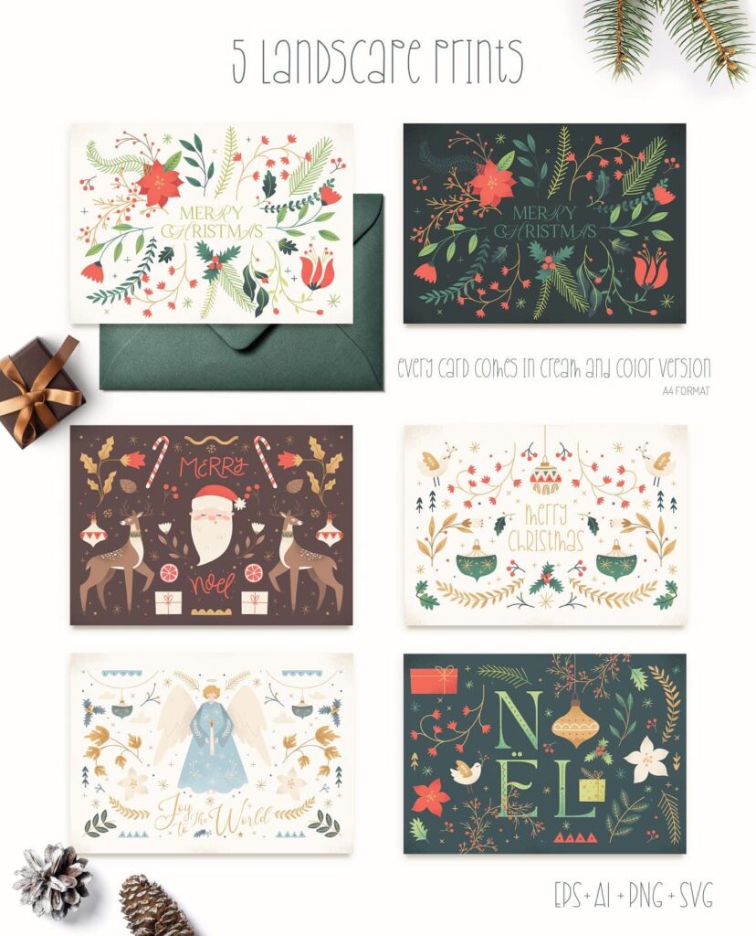 Christmas Tales Vector Bundle – MasterBundles