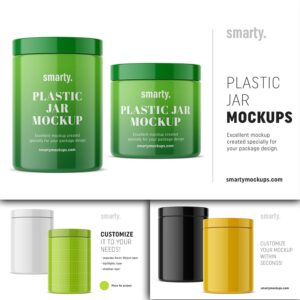Peanut Butter Jar Mockup | Master Bundles