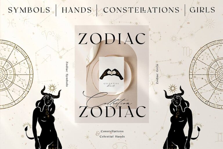 Zodiac Signs Constellation BUNDLE – MasterBundles