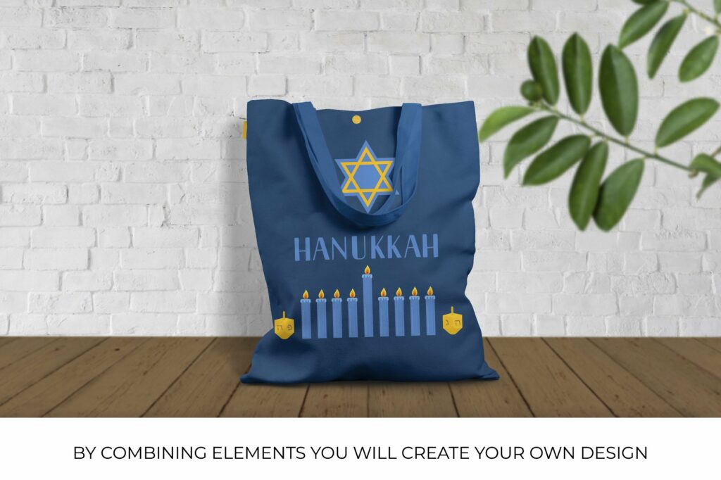 Hanukkah Clipart Bundle. Chanukah Clai Art, Jewish Symbols – MasterBundles