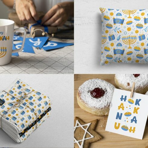 Hanukkah Jewish Holiday Design | MasterBundles