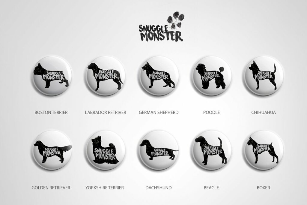 10 Dog Breeds Logos Design Bonus MasterBundles