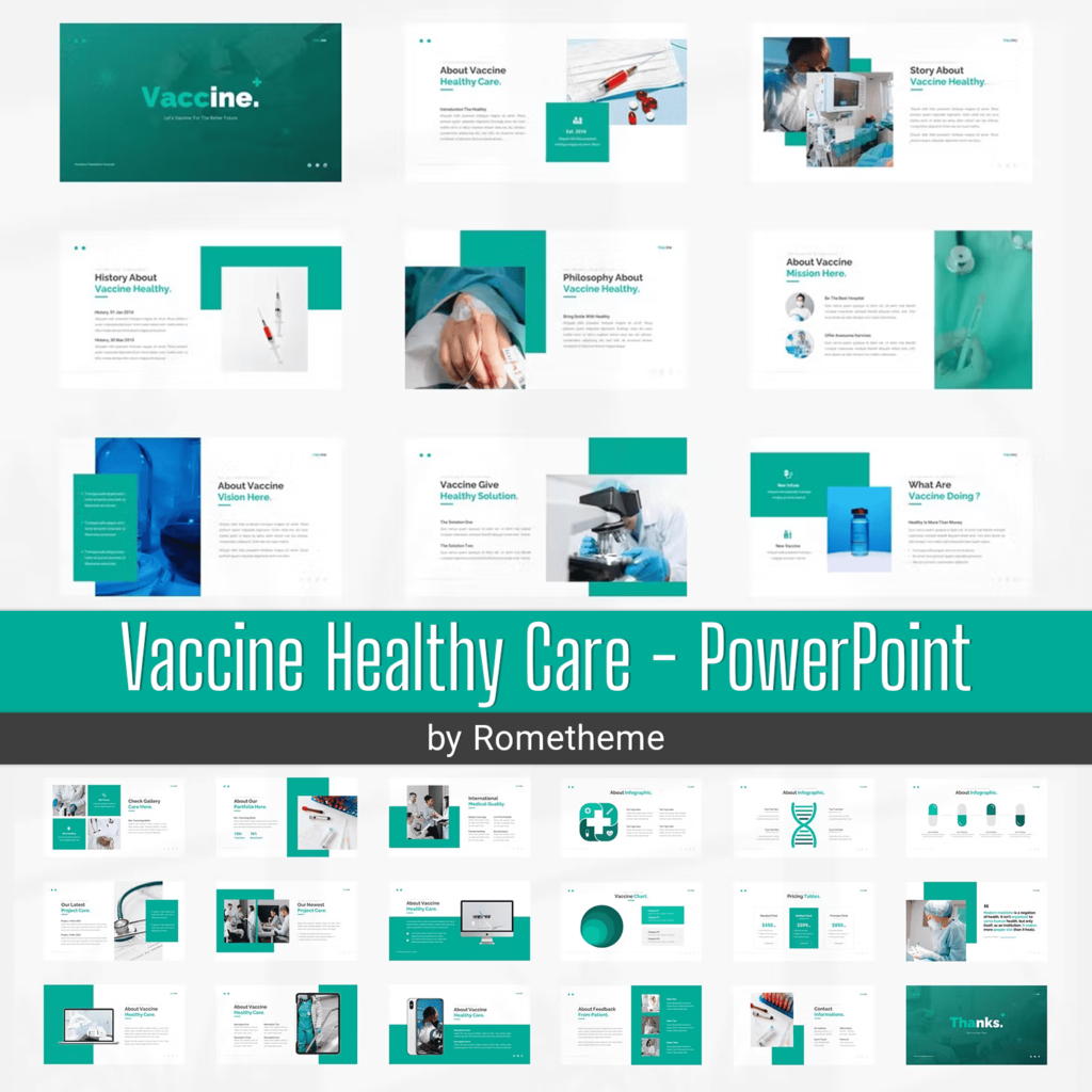 Vaccine Healthy Care - PowerPoint – MasterBundles