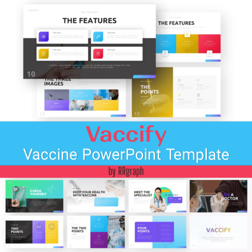 Vaccify Vaccine PowerPoint Template – MasterBundles