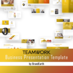 Teamwork Business Presentation Template | Master Bundles