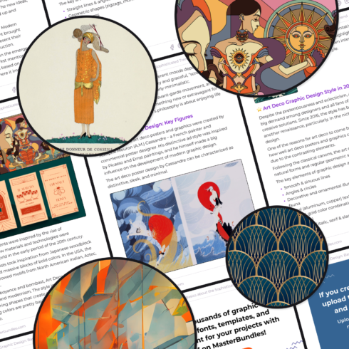 Art Deco Graphic Design: Basics about the Sophisticated Trend ...