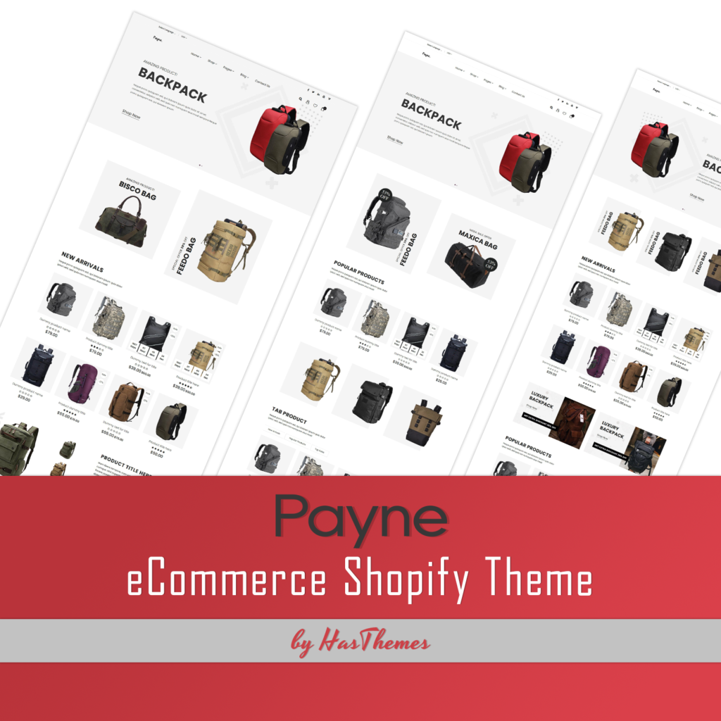 ECommerce Shopify Theme - Payne – MasterBundles