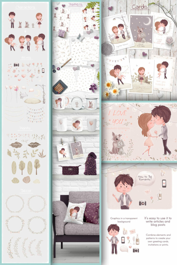 I Love You Romantic Collection – MasterBundles