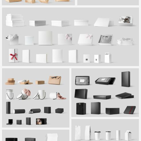 Packaging Mockup Collection | Master Bundles