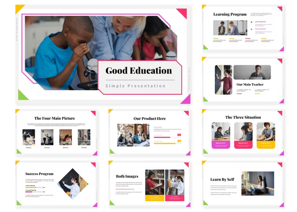 Good Education Keynote Template – MasterBundles