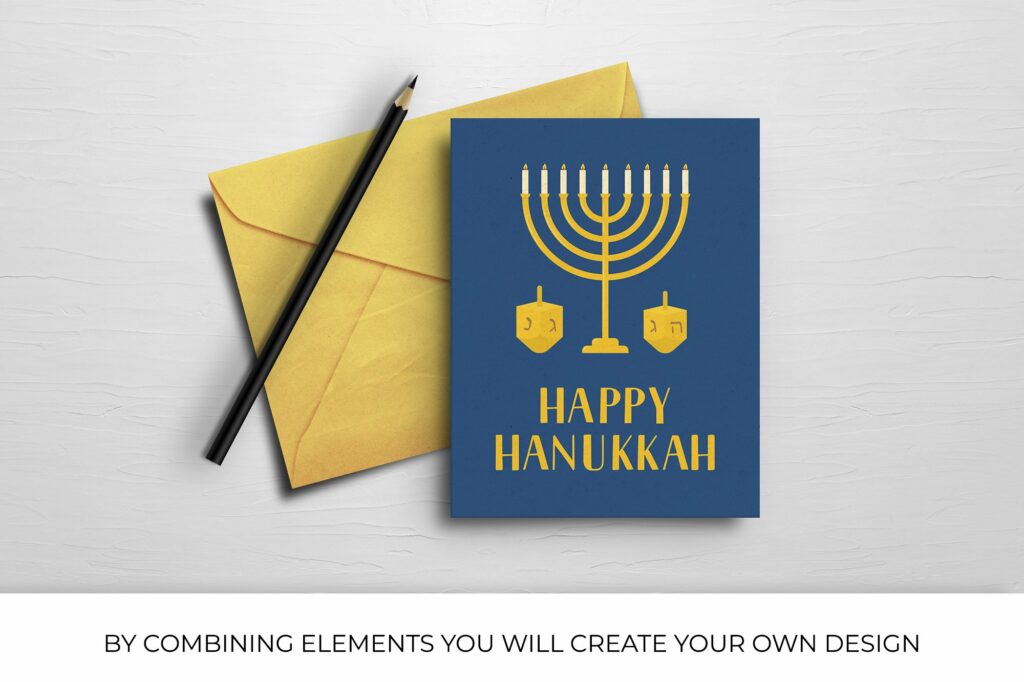 Hanukkah Clipart Bundle. Chanukah Clai Art, Jewish Symbols – MasterBundles