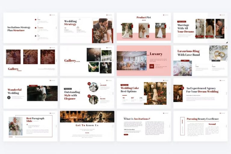 Invitations Event PowerPoint Template – MasterBundles