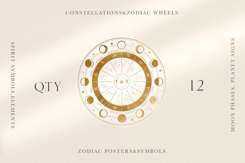 Zodiac Signs Constellation BUNDLE – MasterBundles