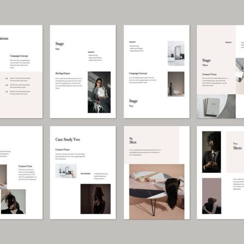 DANA - A4 Vertical Keynote Template | MasterBundles