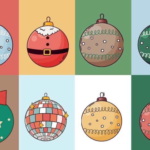 Retro Groovy Hippie Christmas Bundle | Master Bundles