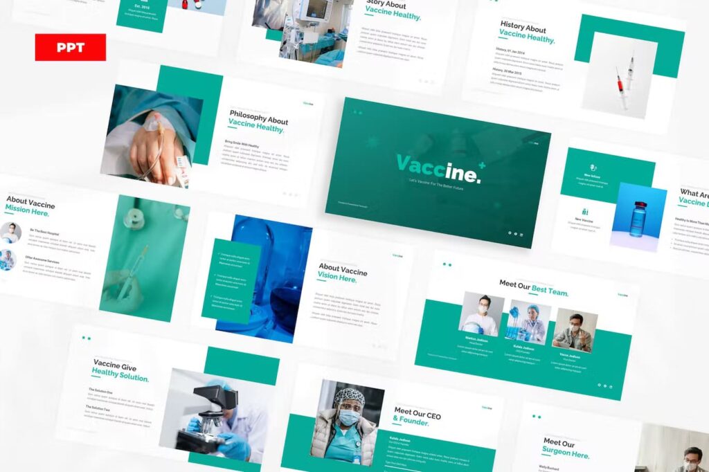 Vaccine Healthy Care - PowerPoint – MasterBundles