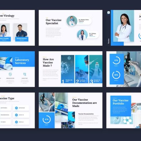 Vacino - Vaccine Powerpoint Template | Master Bundles