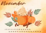 Free November Food Calendar – MasterBundles