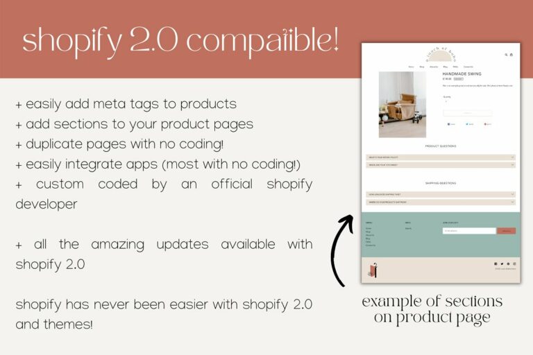 Easy Shopify Theme | Touch Of Boho – MasterBundles