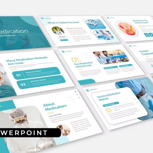 Medication - Healthcare Presentation Powerpoint | Master Bundles