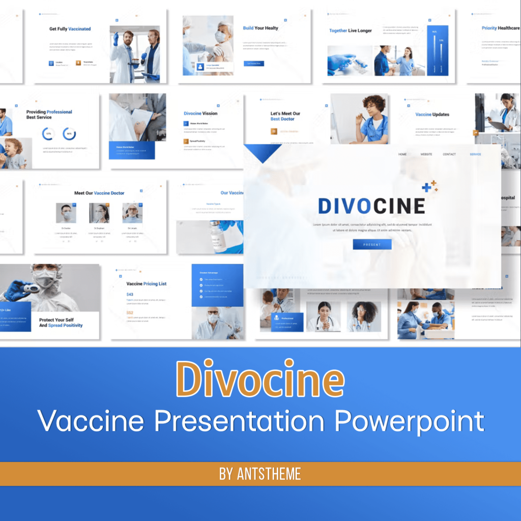 Divocine – Vaccine Presentation Powerpoint – MasterBundles