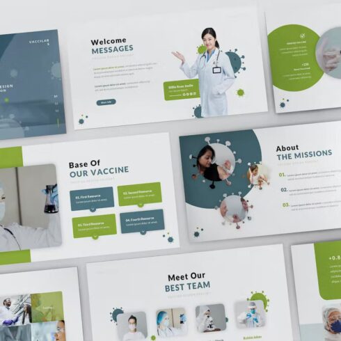 Vaccilabs Powerpoint Presentation Template | Master Bundles
